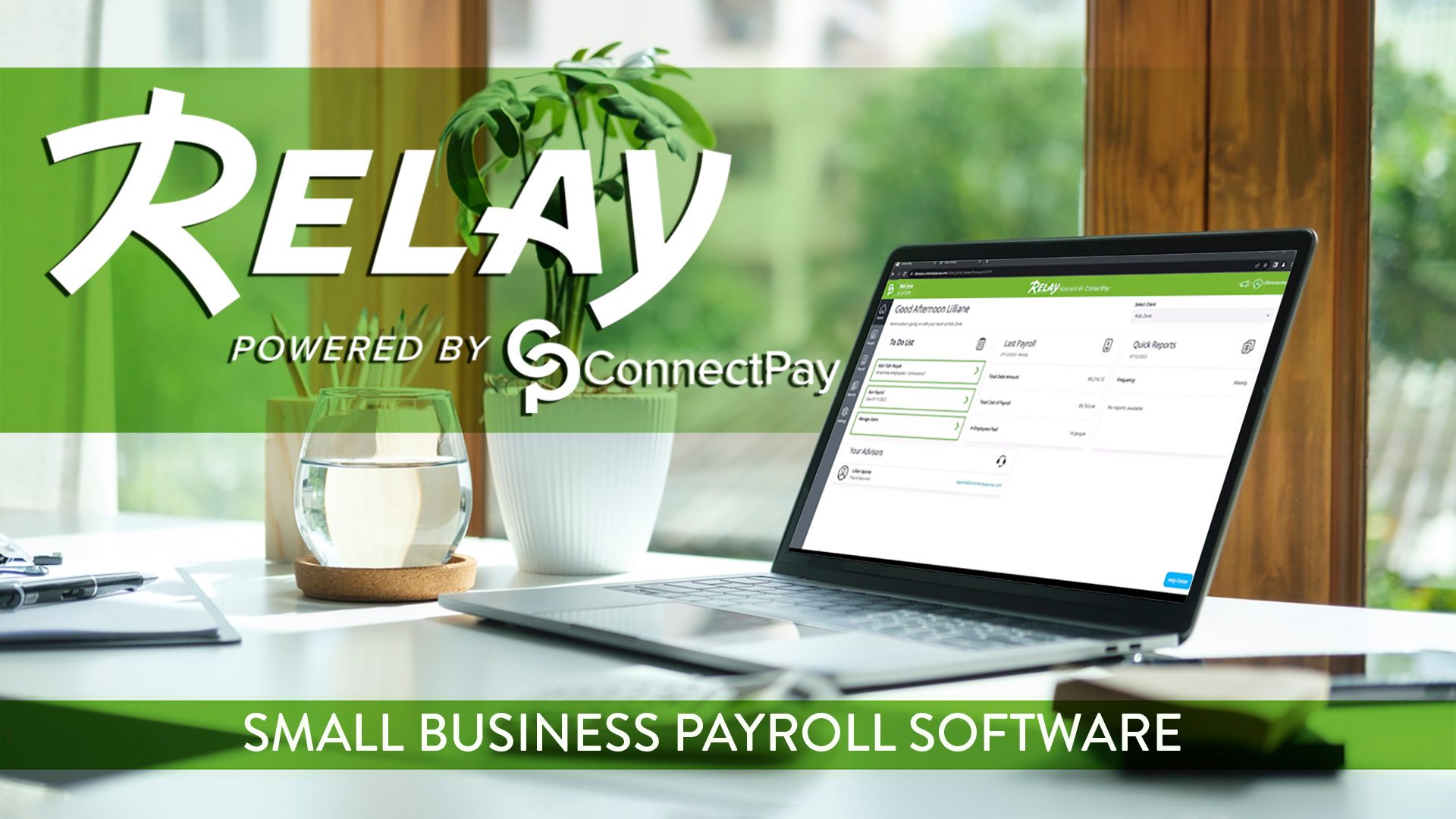 Relay Online Payroll Software Demo | ConnectPay
